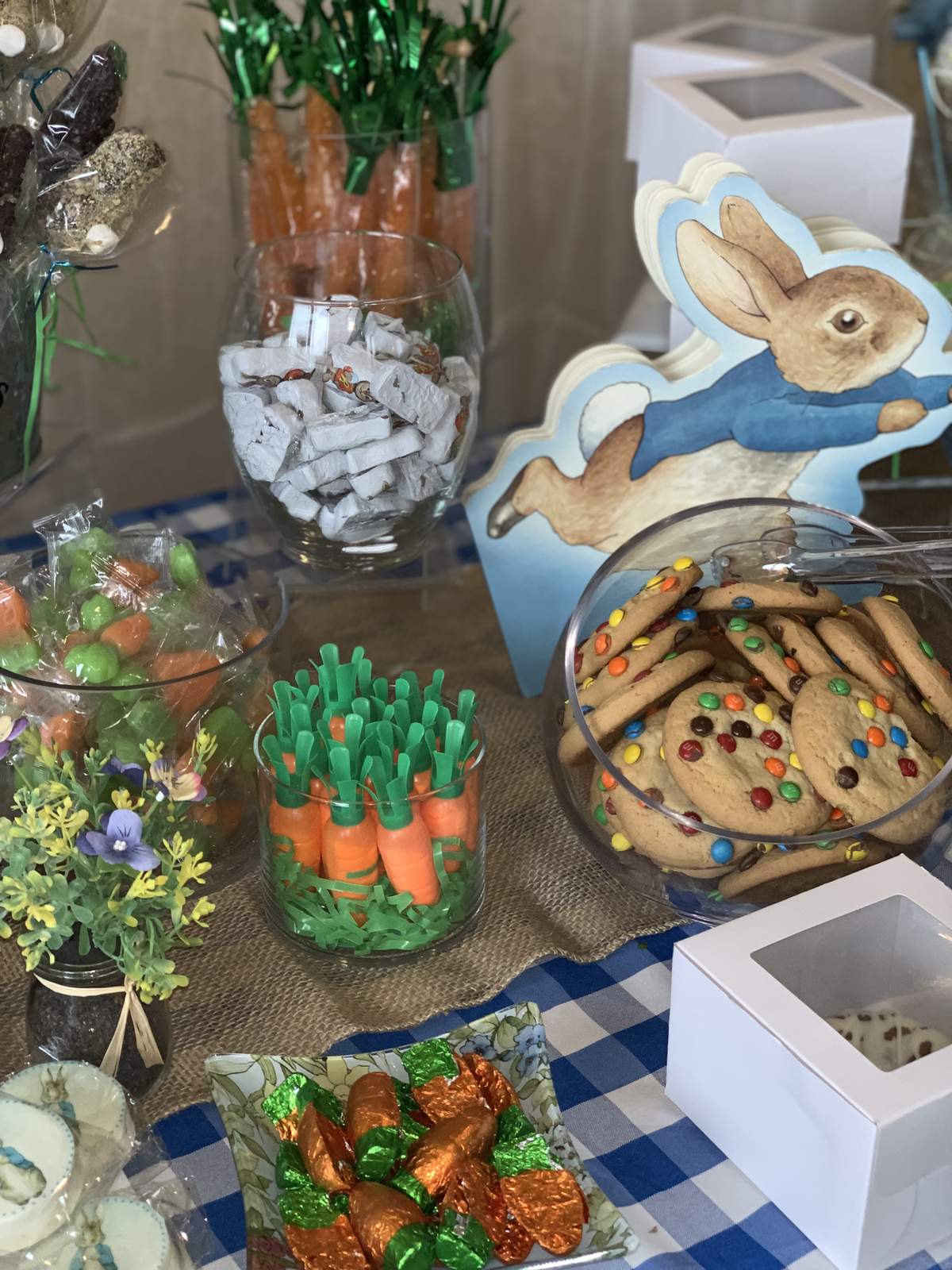 Peter Rabbit Baptism Party Ideas | Photo 1 of 23 | Catch My Party