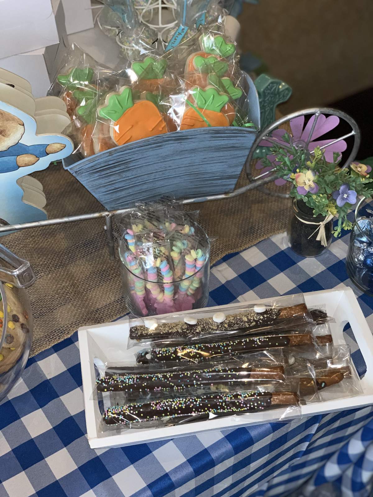 Peter Rabbit Baptism Party Ideas | Photo 1 of 23 | Catch My Party