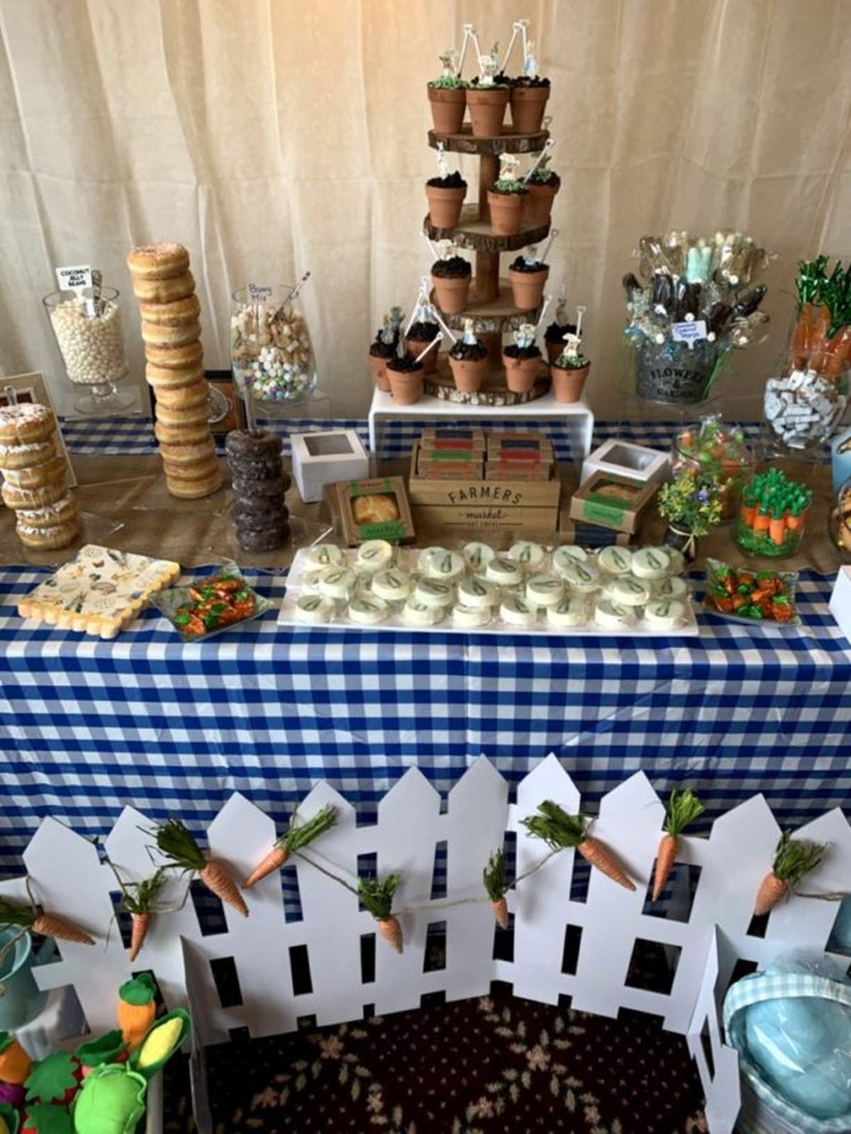Peter Rabbit Baptism Party Ideas | Photo 1 of 23 | Catch My Party
