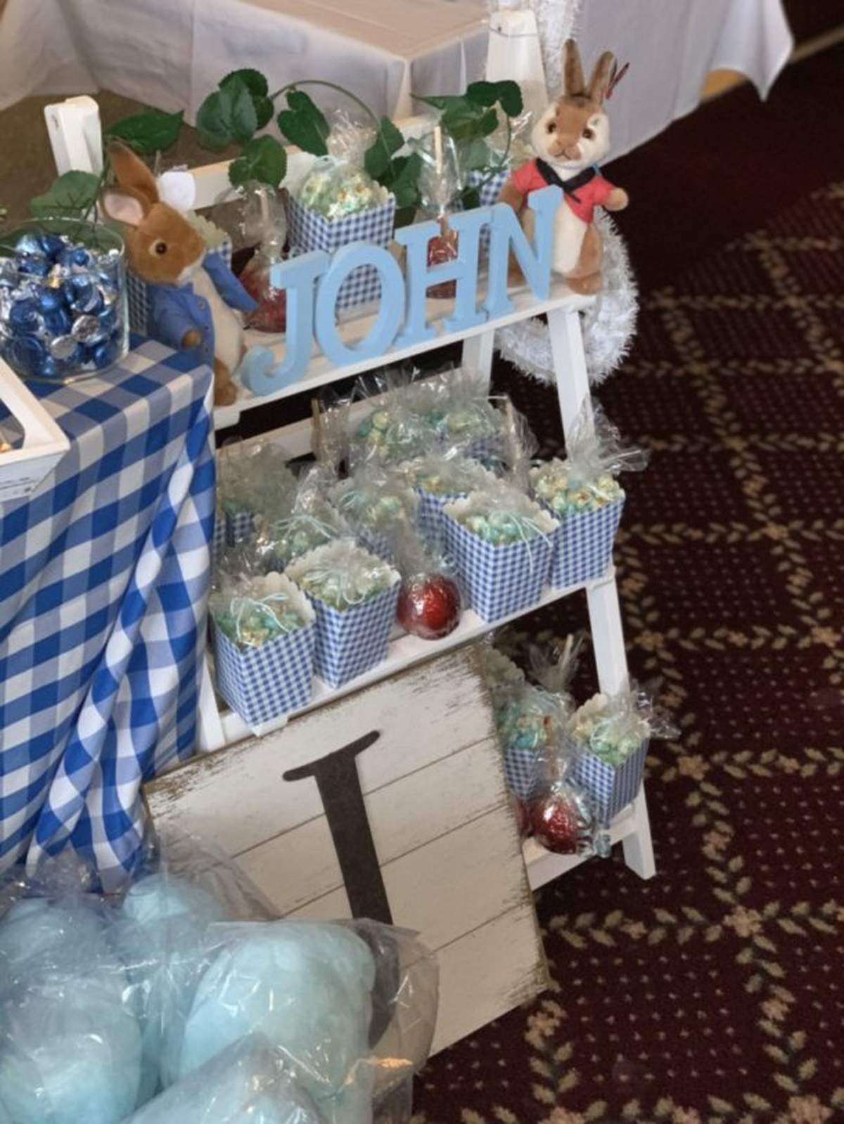 Peter Rabbit Baptism Party Ideas | Photo 16 of 23 | Catch My Party