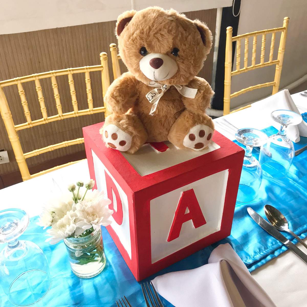 Teddy Bear Baptism Party Ideas | Photo 15 of 17 | Catch My Party