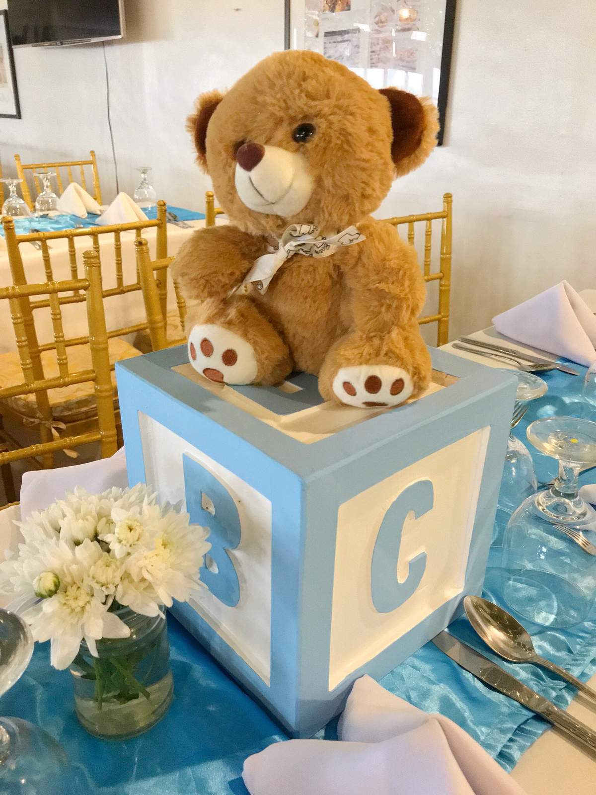 Teddy Bear Baptism Party Ideas | Photo 1 of 17 | Catch My Party