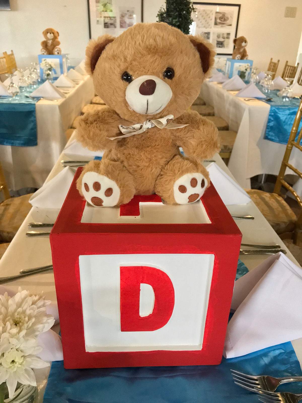 Teddy Bear Baptism Party Ideas | Photo 1 of 17 | Catch My Party
