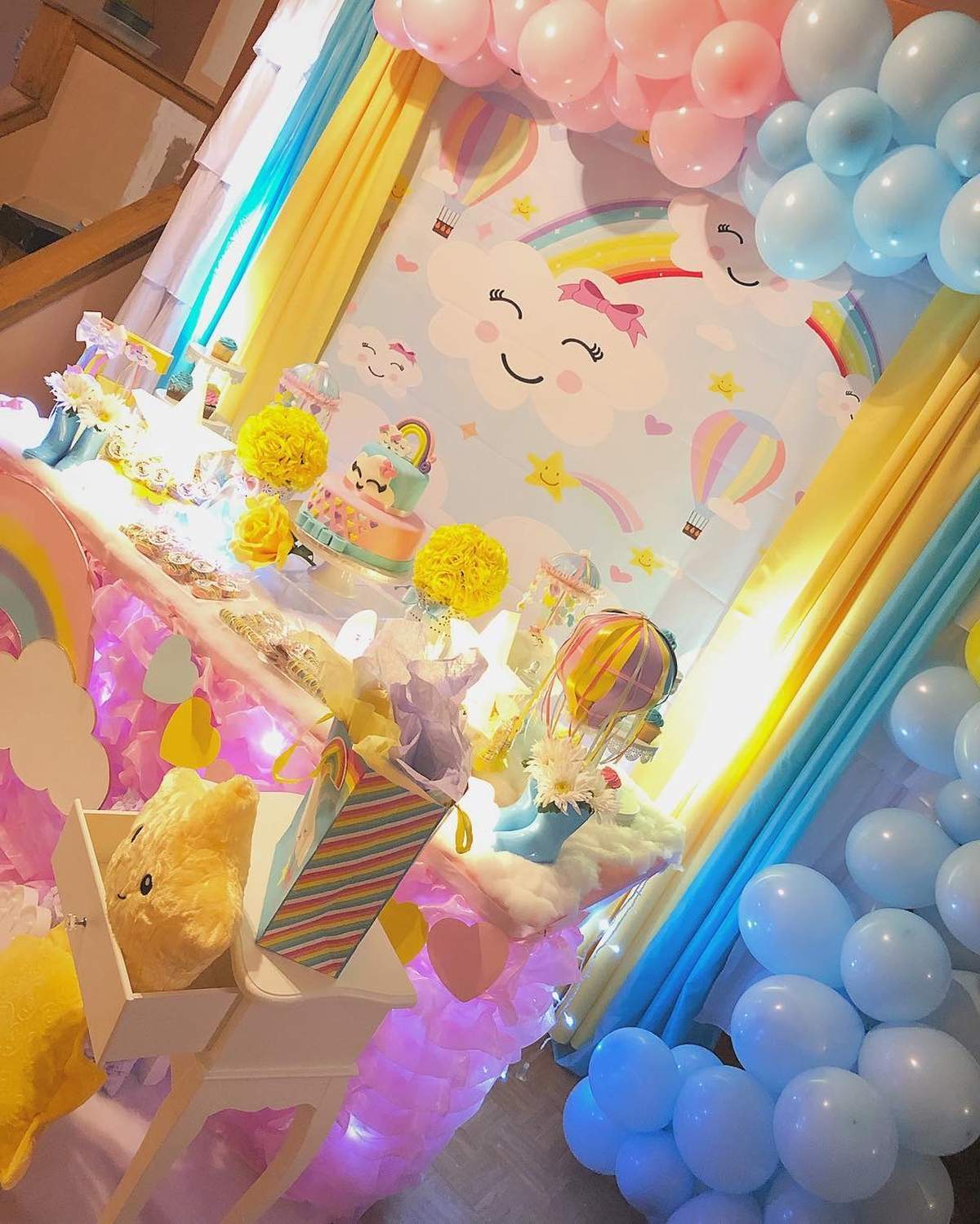 “Happy Clouds!” Birthday Party Ideas | Photo 4 of 12 | Catch My Party