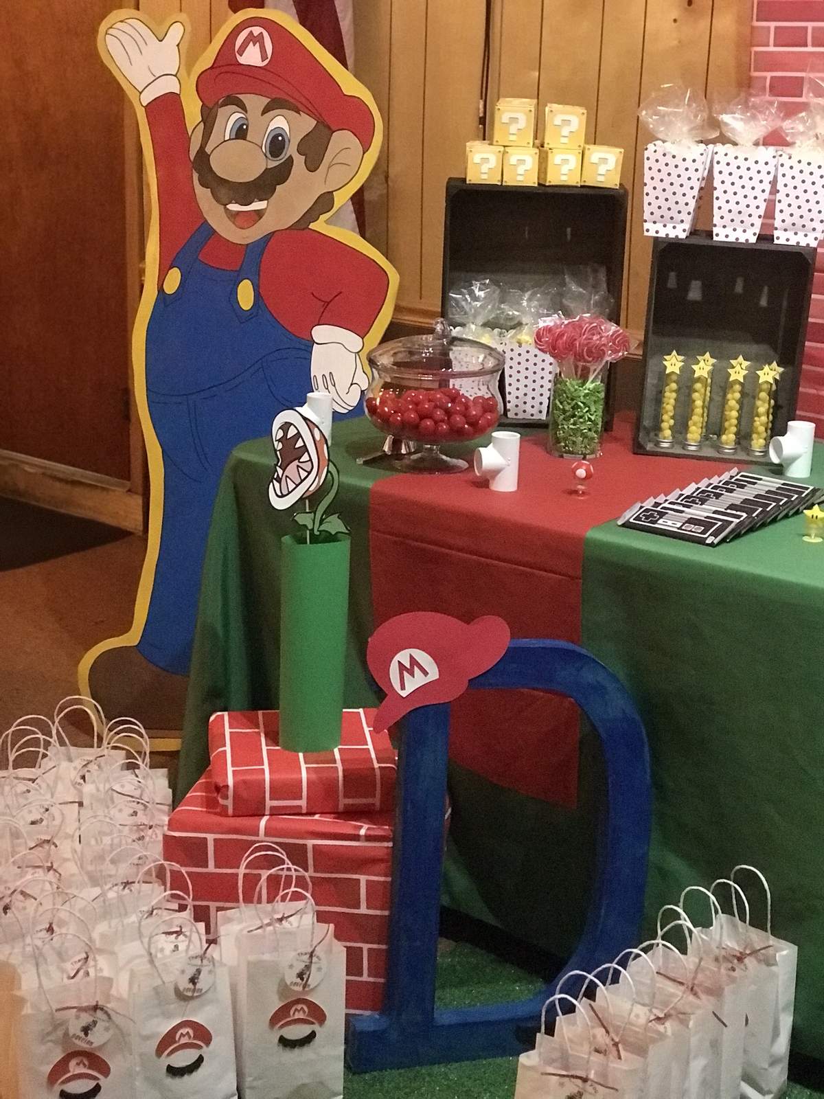Super Mario Bros & Princess Peach Birthday Party Ideas | Photo 8 of 22 ...