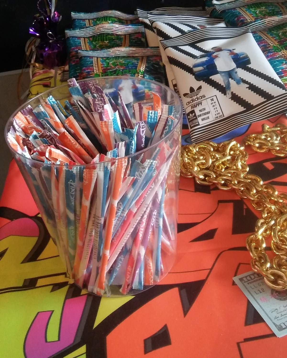 Hip-Hop Adidas Birthday Party Ideas | Photo 10 of 27 | Catch My Party