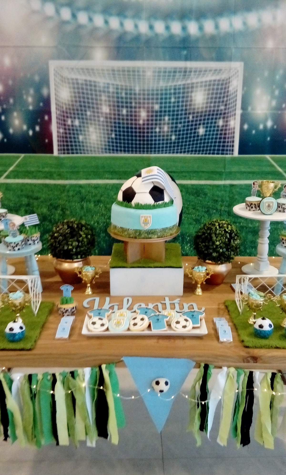 FUTBOL Birthday Party Ideas | Photo 1 of 14 | Catch My Party