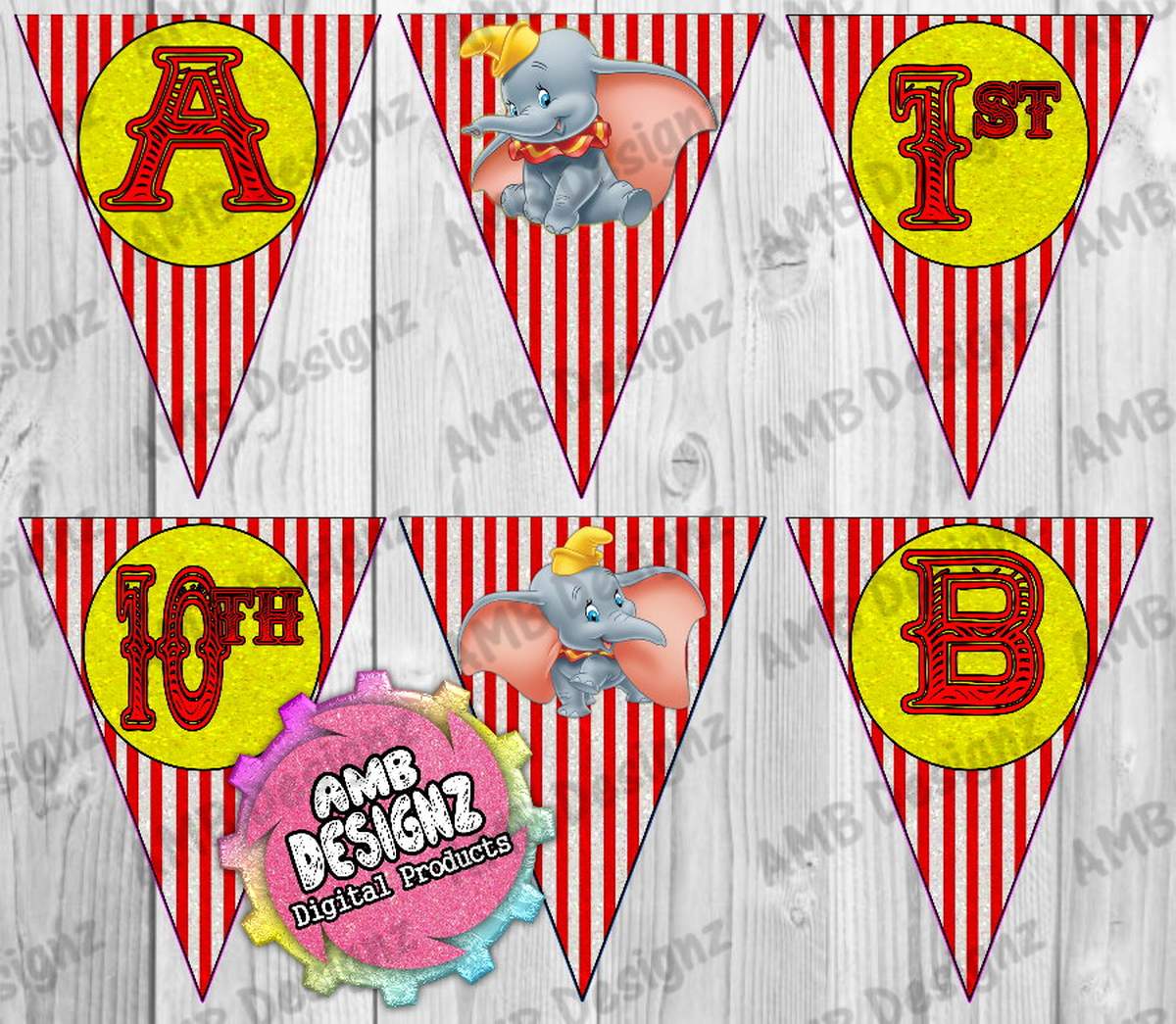 Dumbo Birthday Party Ideas | Photo 5 of 14 | Catch My Party