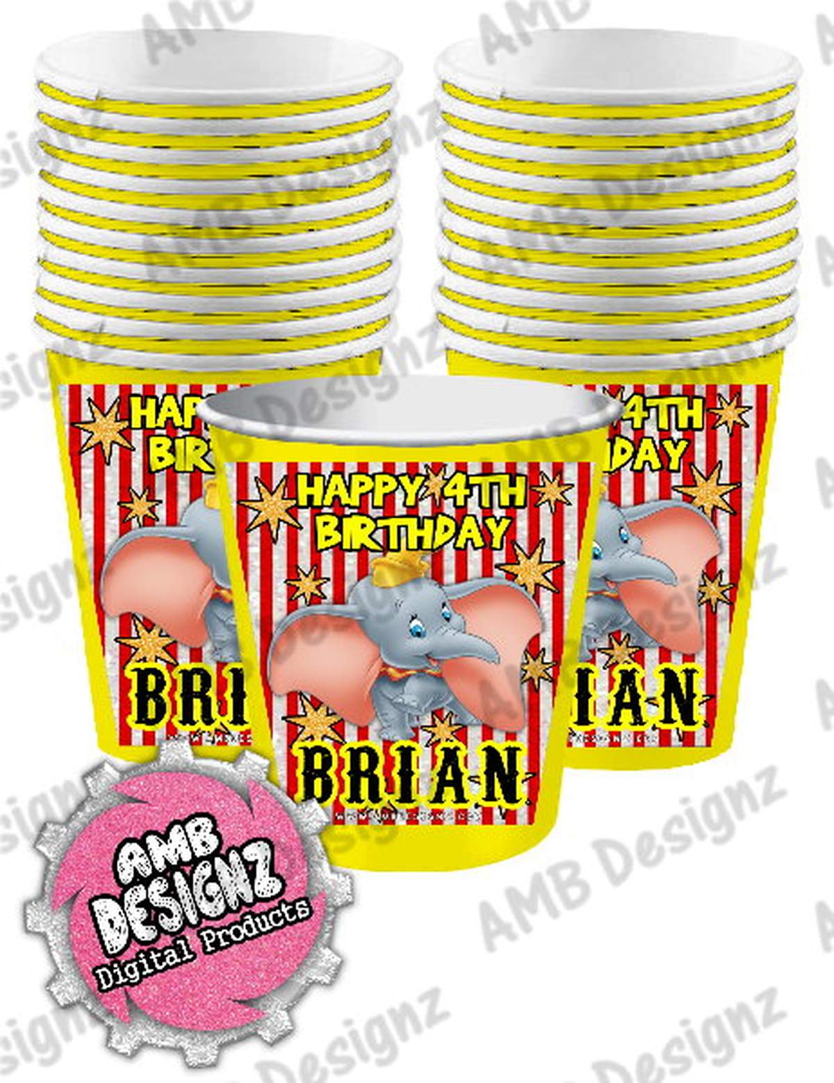 Dumbo Birthday Party Ideas | Photo 7 of 14 | Catch My Party