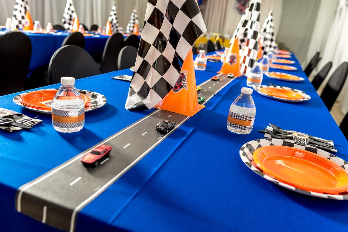 Racecar Birthday Party Ideas | Photo 3 of 27 | Catch My Party