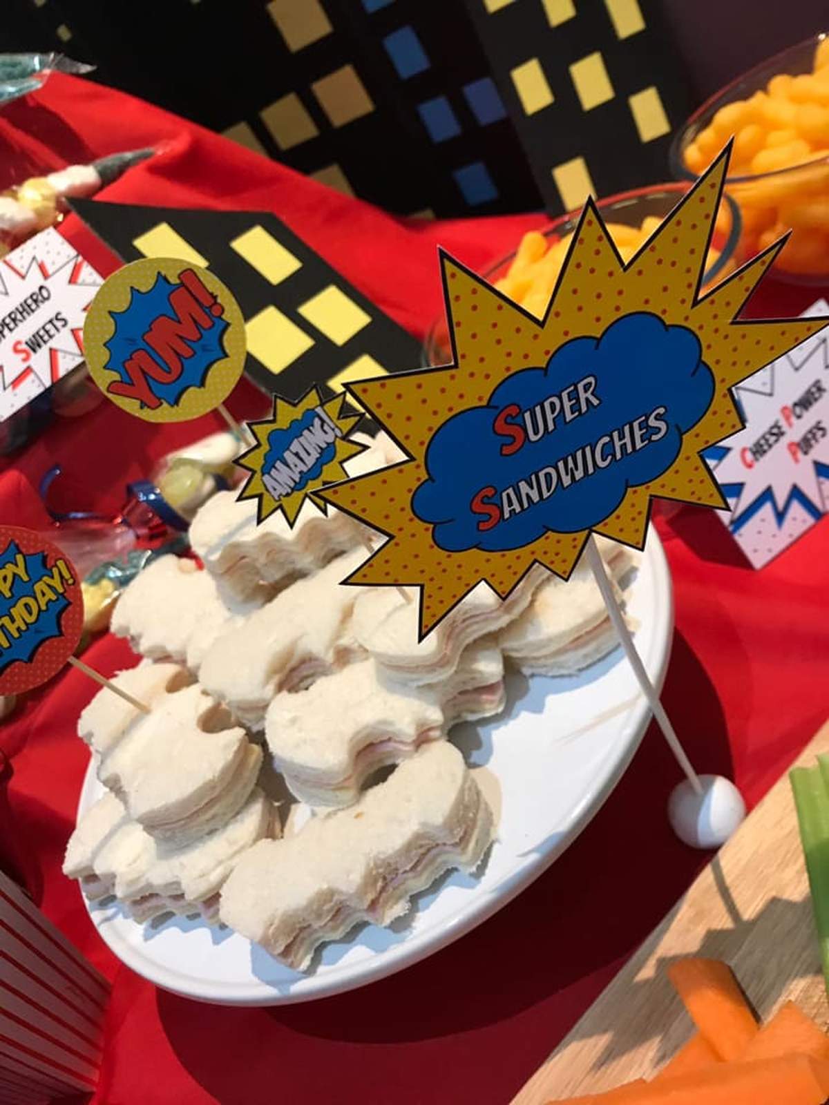 Superheroes Birthday Party Ideas | Photo 5 of 22 | Catch My Party