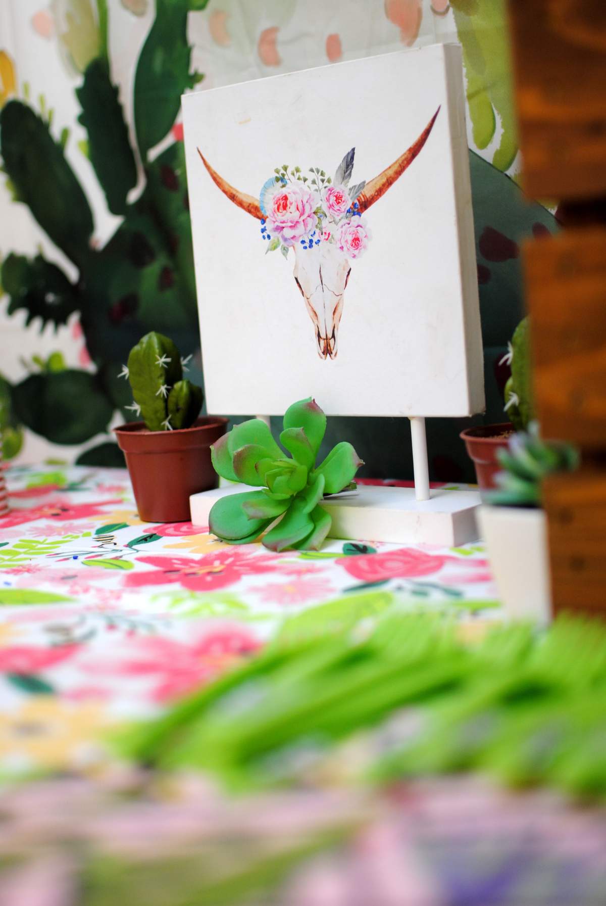 Cactus Birthday Party Ideas | Photo 4 of 16 | Catch My Party