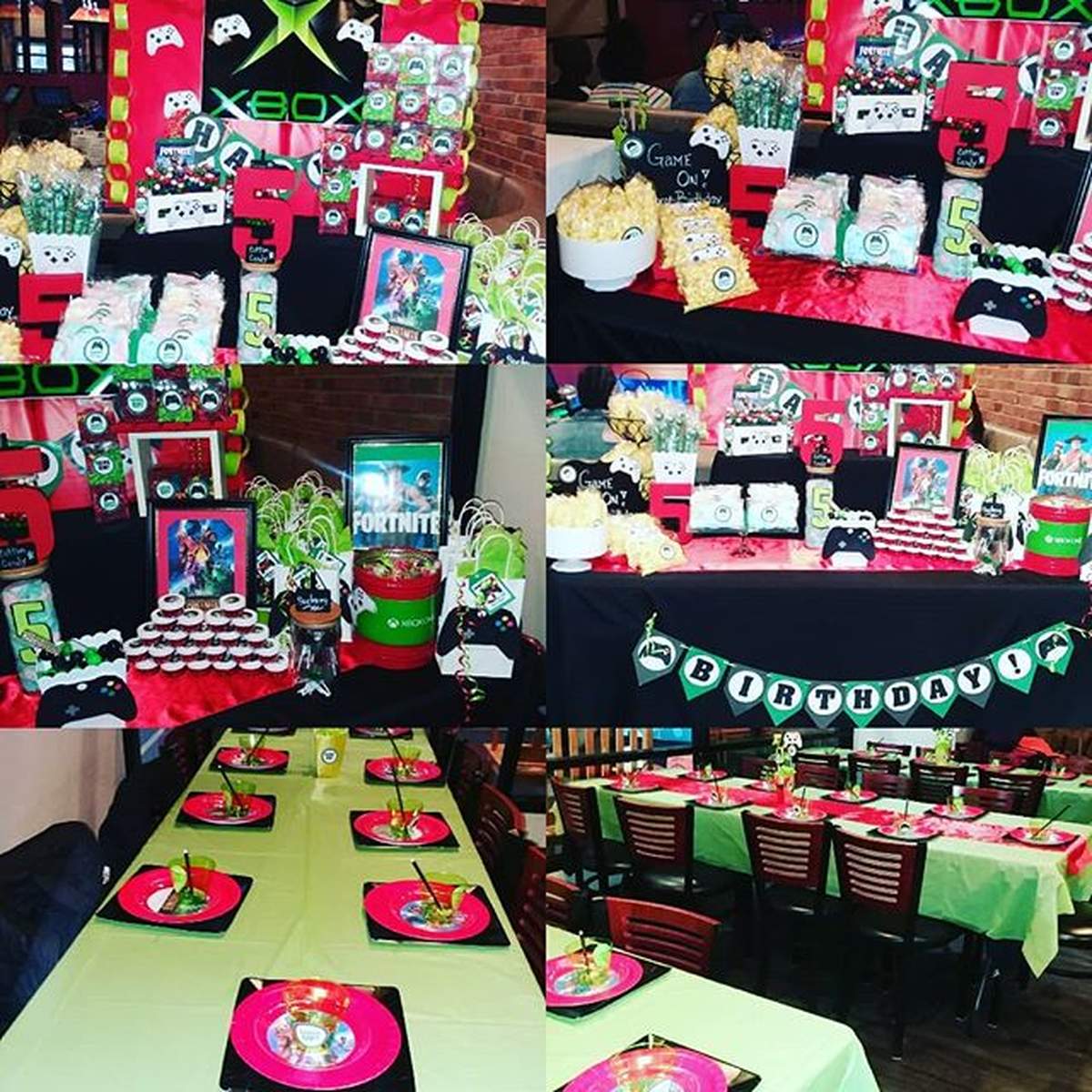 Video Game Theme Birthday Party Ideas | Photo 3 of 3 | Catch My Party