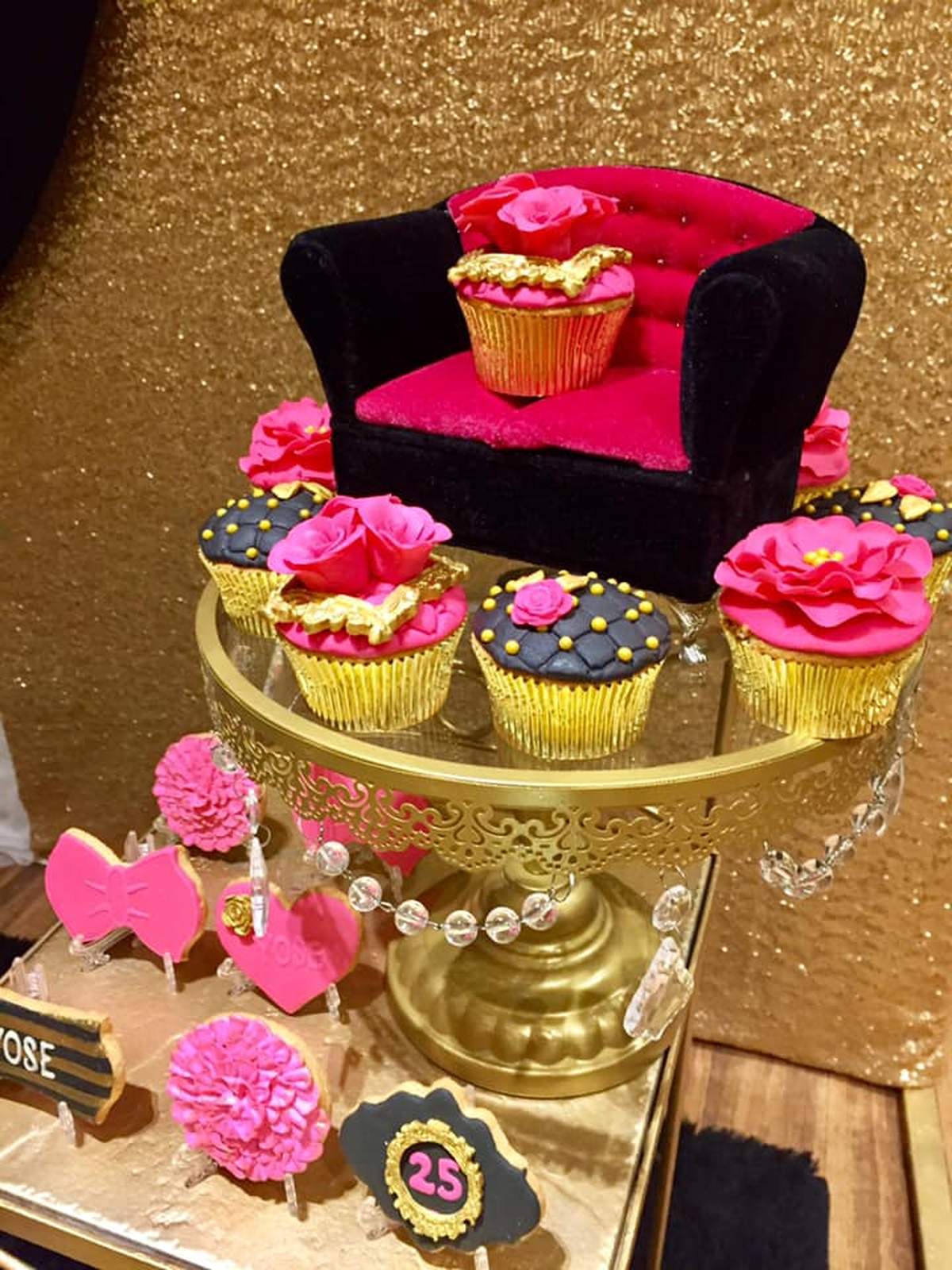 Glam Birthday Party Ideas | Photo 6 of 19 | Catch My Party