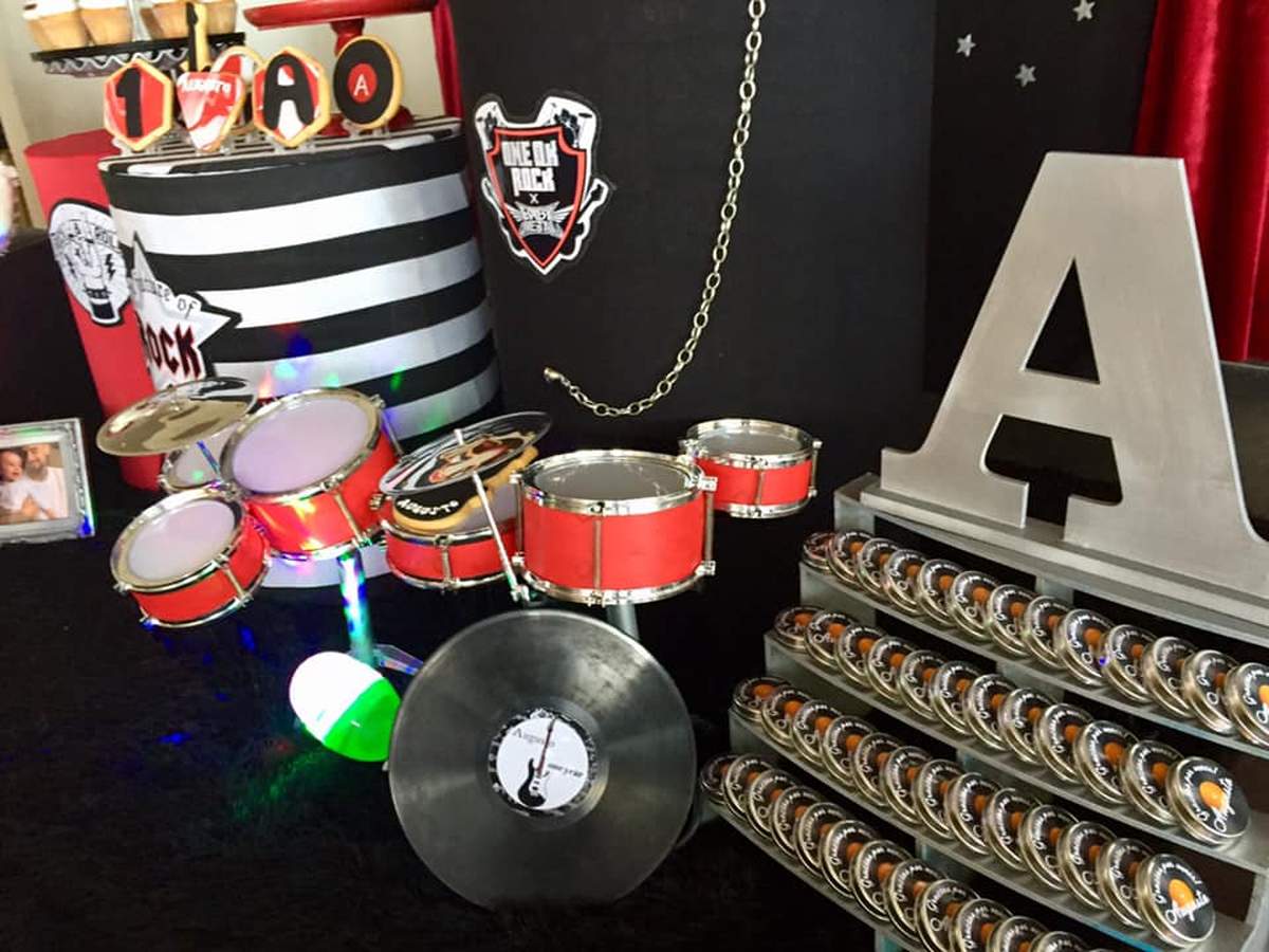 Rock & roll Birthday Party Ideas | Photo 5 of 18 | Catch My Party