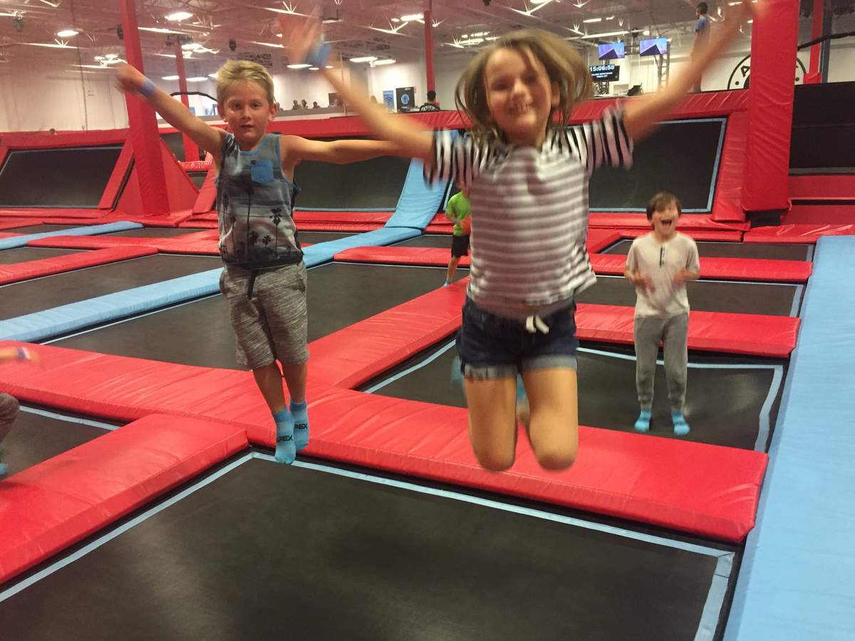 Trampoline Birthday Party Ideas | Photo 9 of 13 | Catch My Party