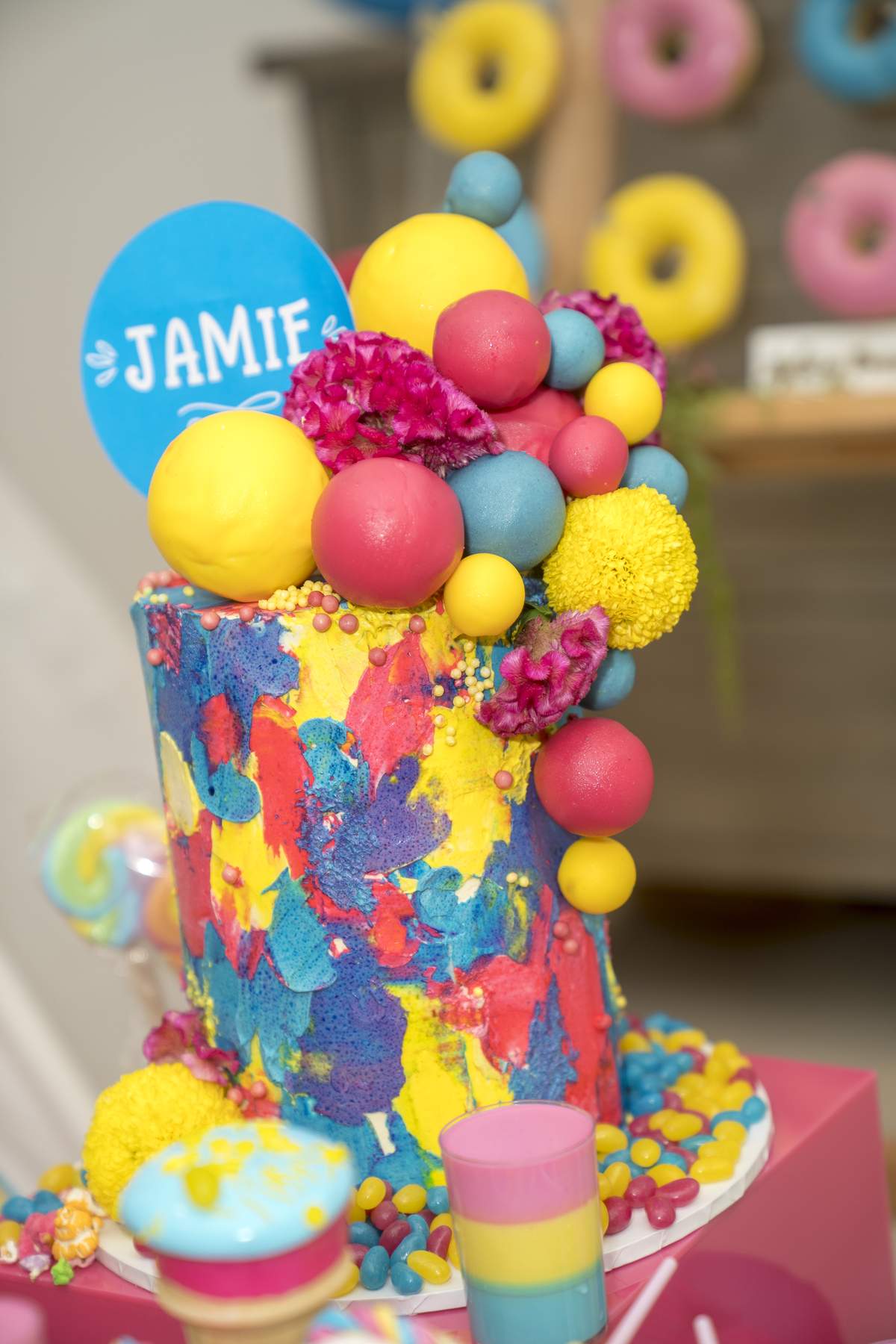 Bright colours Birthday Party Ideas | Photo 1 of 93 | Catch My Party