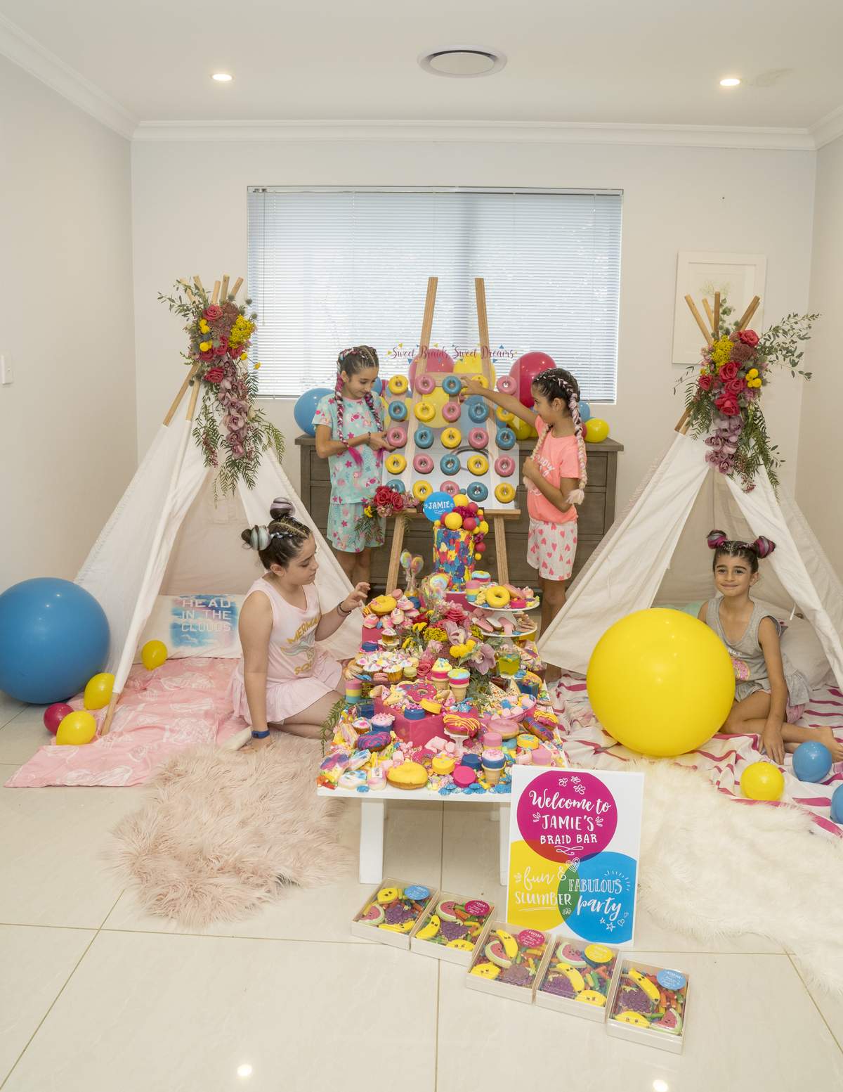 Bright colours Birthday Party Ideas | Photo 1 of 93 | Catch My Party