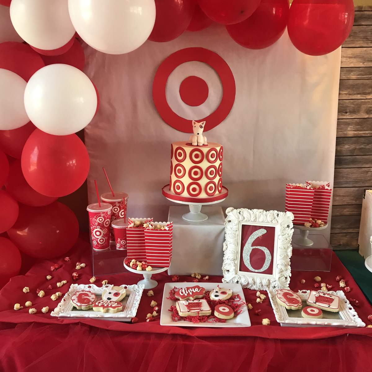 Target Themed Birthday Party Ideas | Photo 4 of 16 | Catch My Party