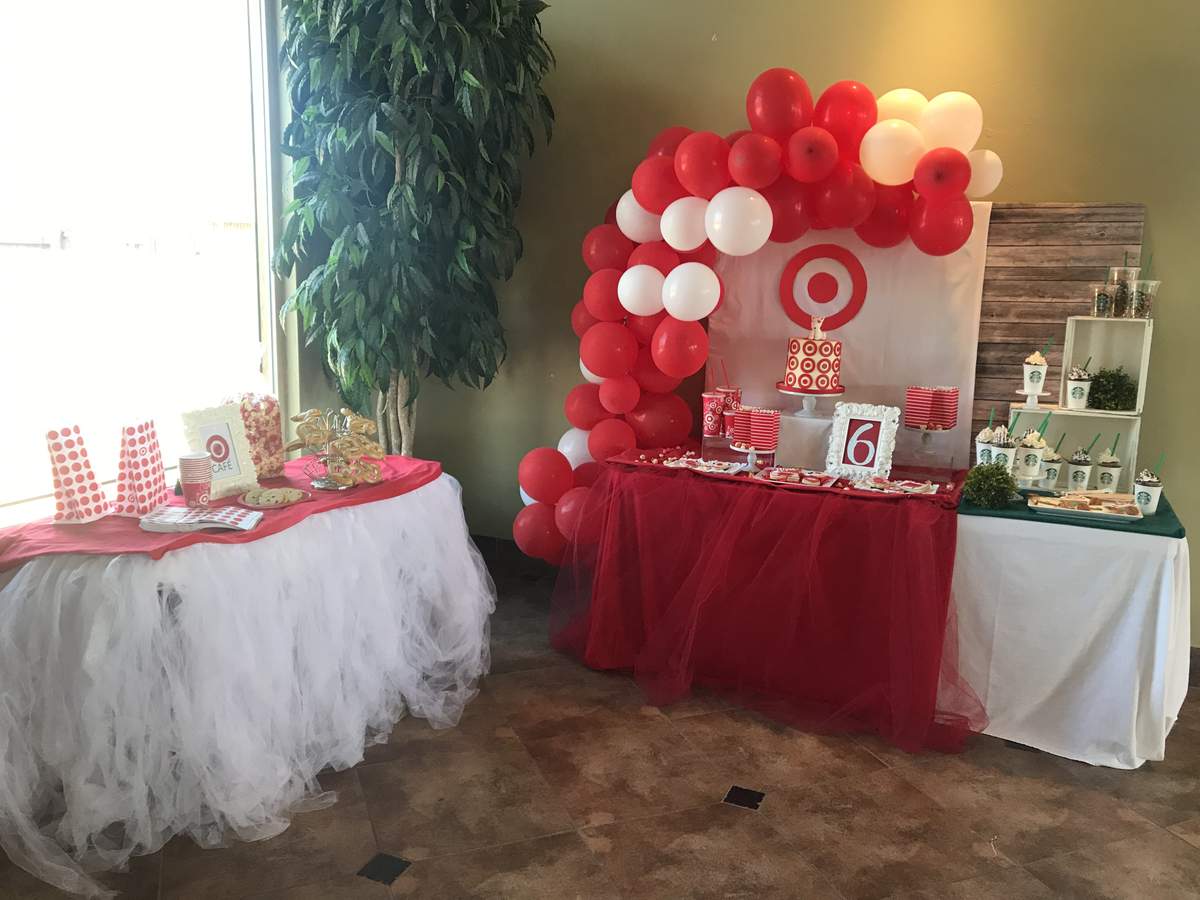 Target Themed Birthday Party Ideas | Photo 2 of 16 | Catch My Party