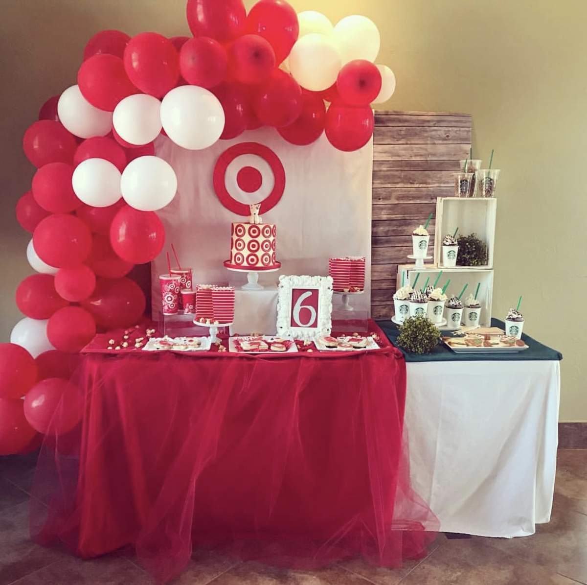 Target Themed Birthday Party Ideas | Photo 2 of 16 | Catch My Party