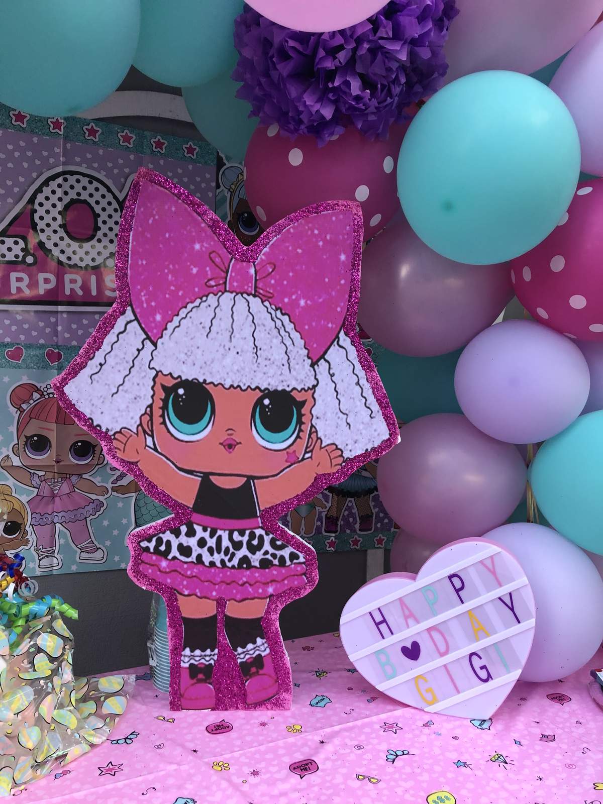 LOL Surprise Dolls Birthday Party Ideas | Photo 4 of 10 | Catch My Party