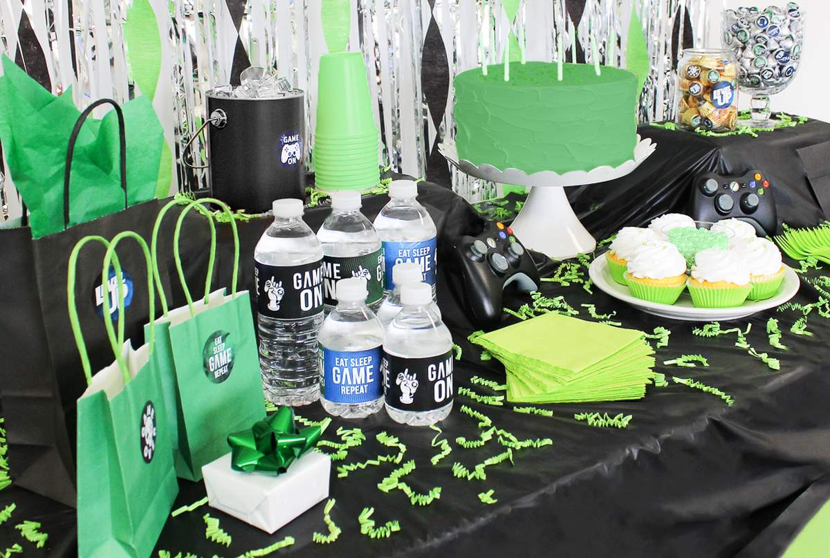 Gamer Birthday Party Ideas | Photo 9 of 11 | Catch My Party