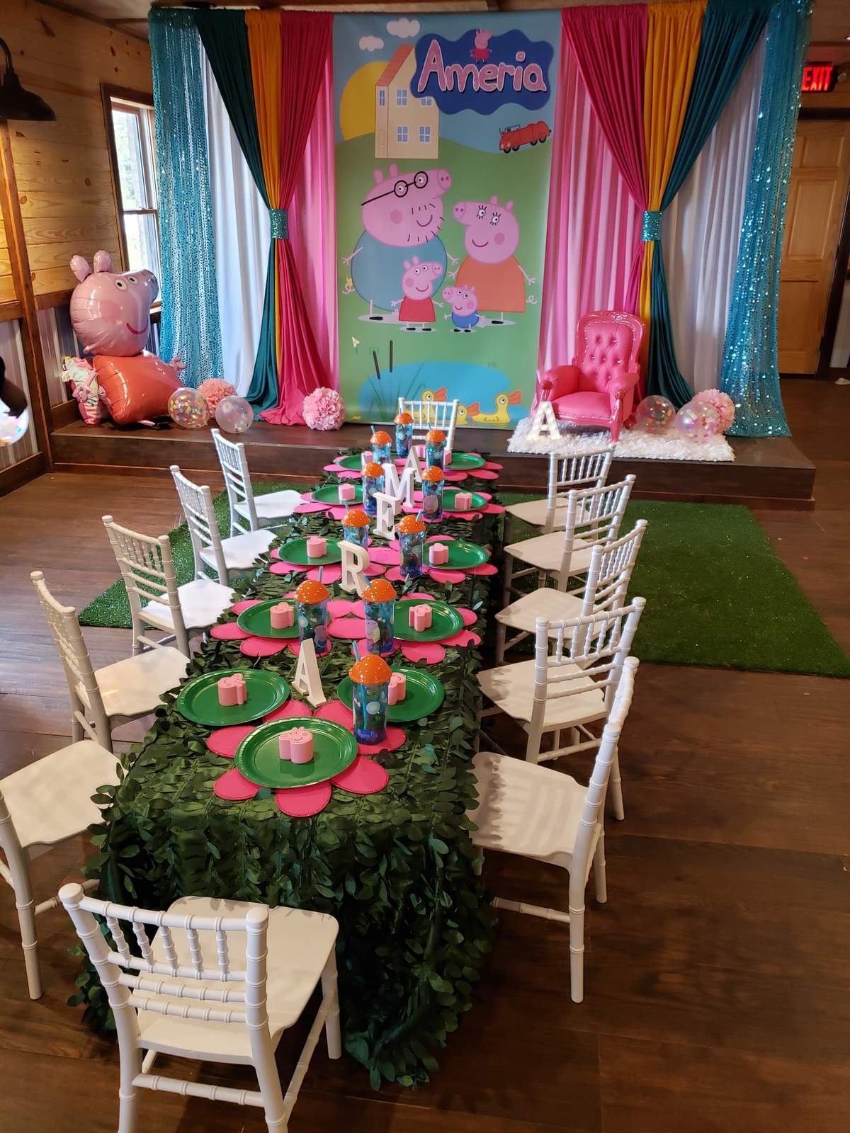 Peppa Pig Birthday Party Ideas | Photo 16 of 21 | Catch My Party