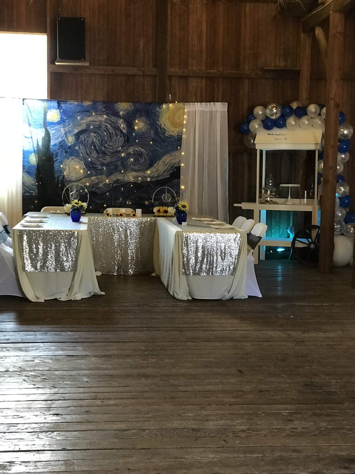 Starry night Birthday Party Ideas | Photo 1 of 13 | Catch My Party