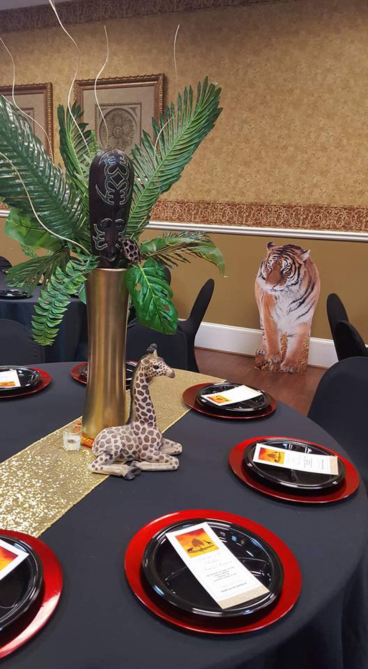 African Jungle Theme Dinner Party Party Ideas | Photo 11 of 13 | Catch ...