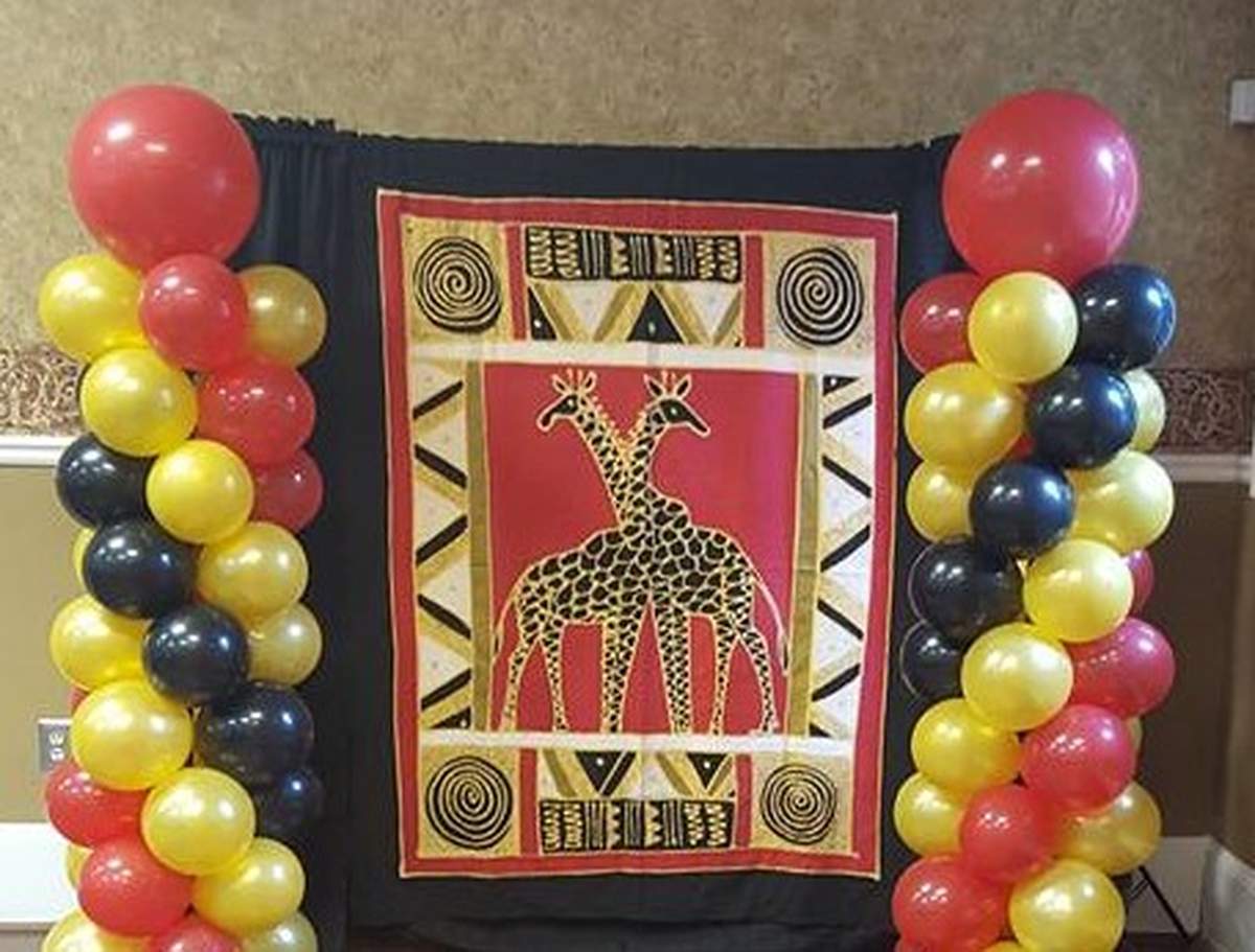 African Jungle Theme Dinner Party Party Ideas | Photo 5 of 13 | Catch ...