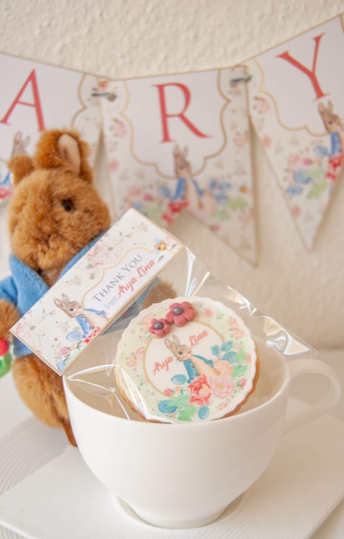Floral Peter Rabbit Tea Party Party Ideas | Photo 2 of 11 | Catch My Party