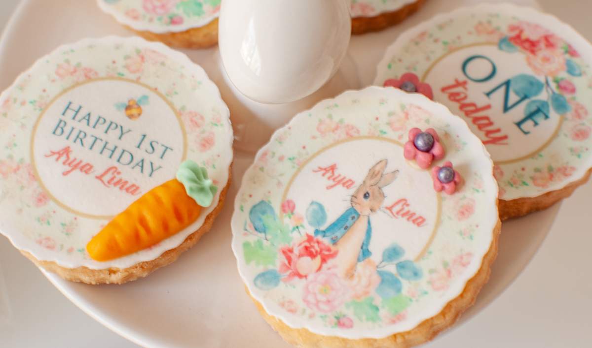 Floral Peter Rabbit Tea Party Party Ideas | Photo 2 of 11 | Catch My Party