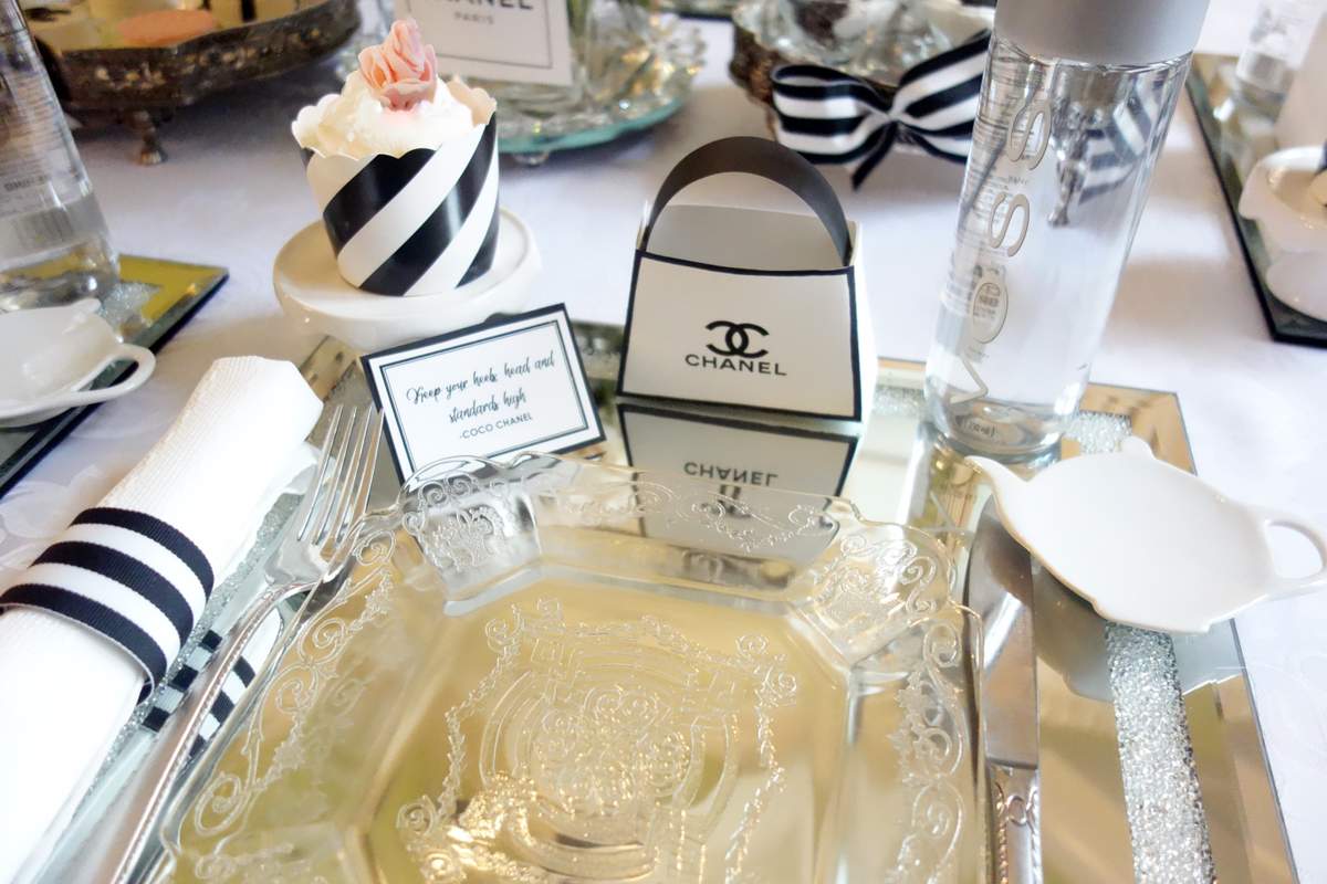 Chanel Tea Party Party Ideas | Photo 4 of 13 | Catch My Party