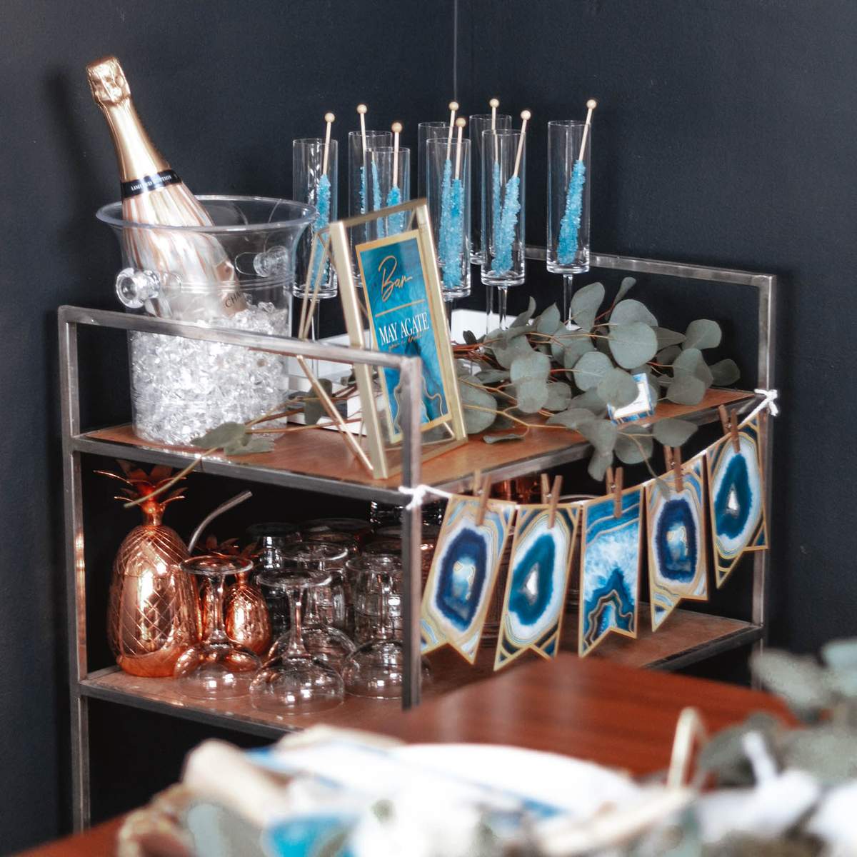 Geode Birthday Party Ideas | Photo 1 of 46 | Catch My Party