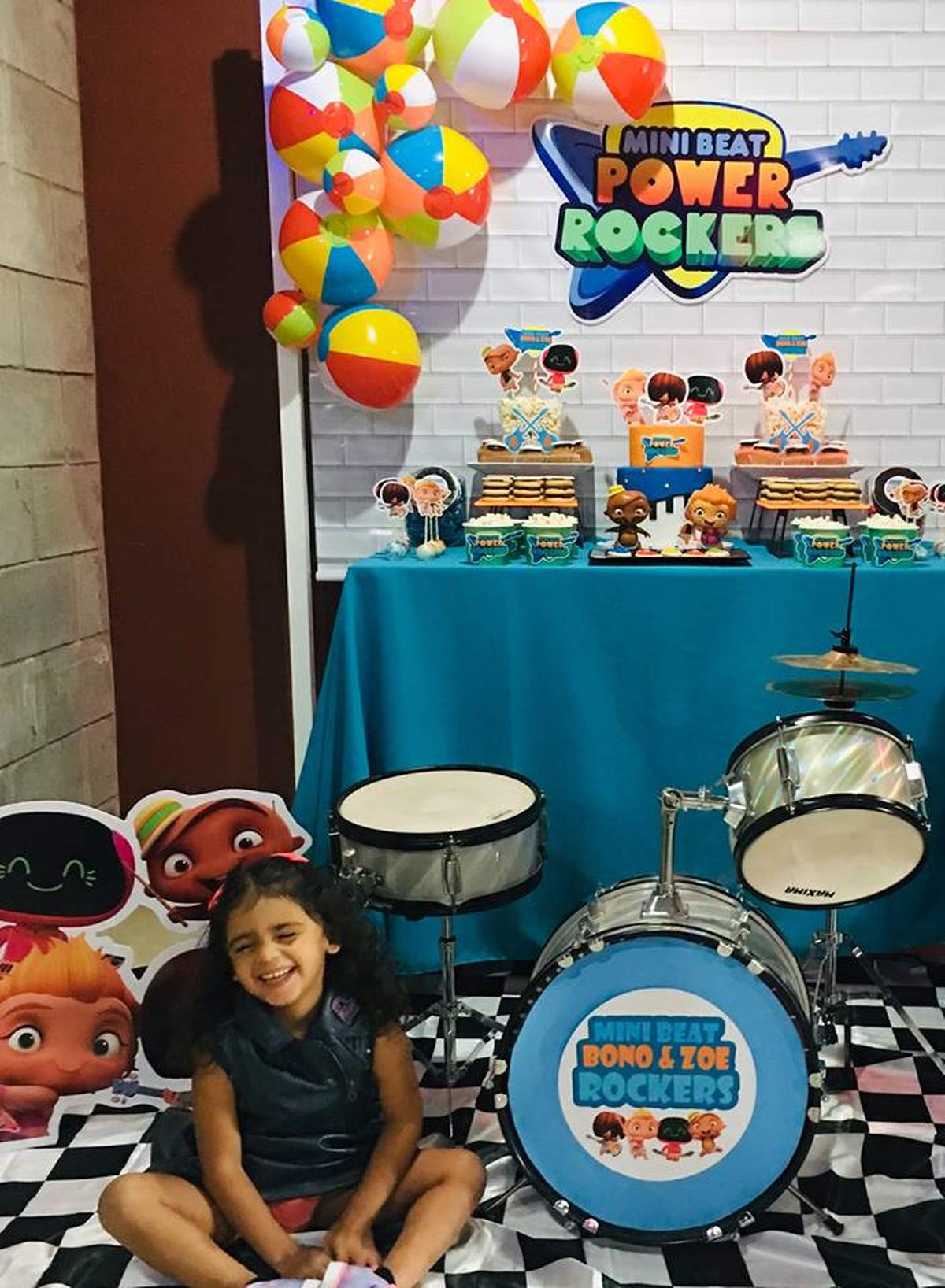 Mini Beat Power Rockers Birthday Party Ideas | Photo 1 of 15 | Catch My ...
