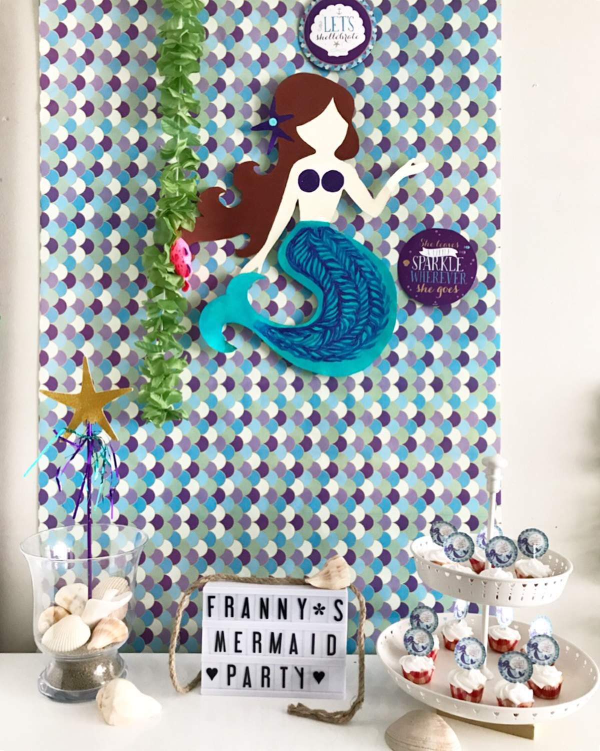 Mermaids / Birthday "Franny's Mermaid 7th Birthday!" | Catch My Party