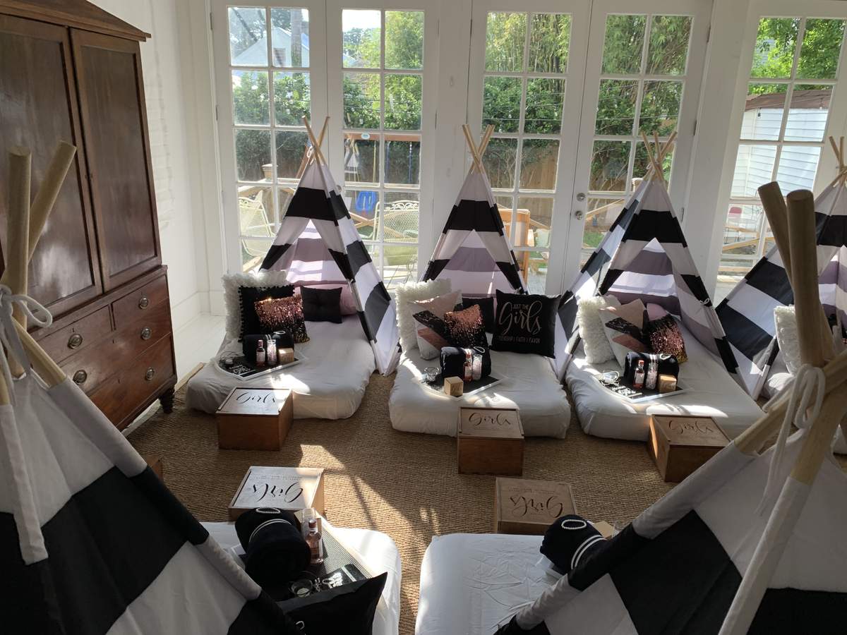 Adult Sleepover Ladies Night Party Ideas | Photo 2 of 41 | Catch My Party