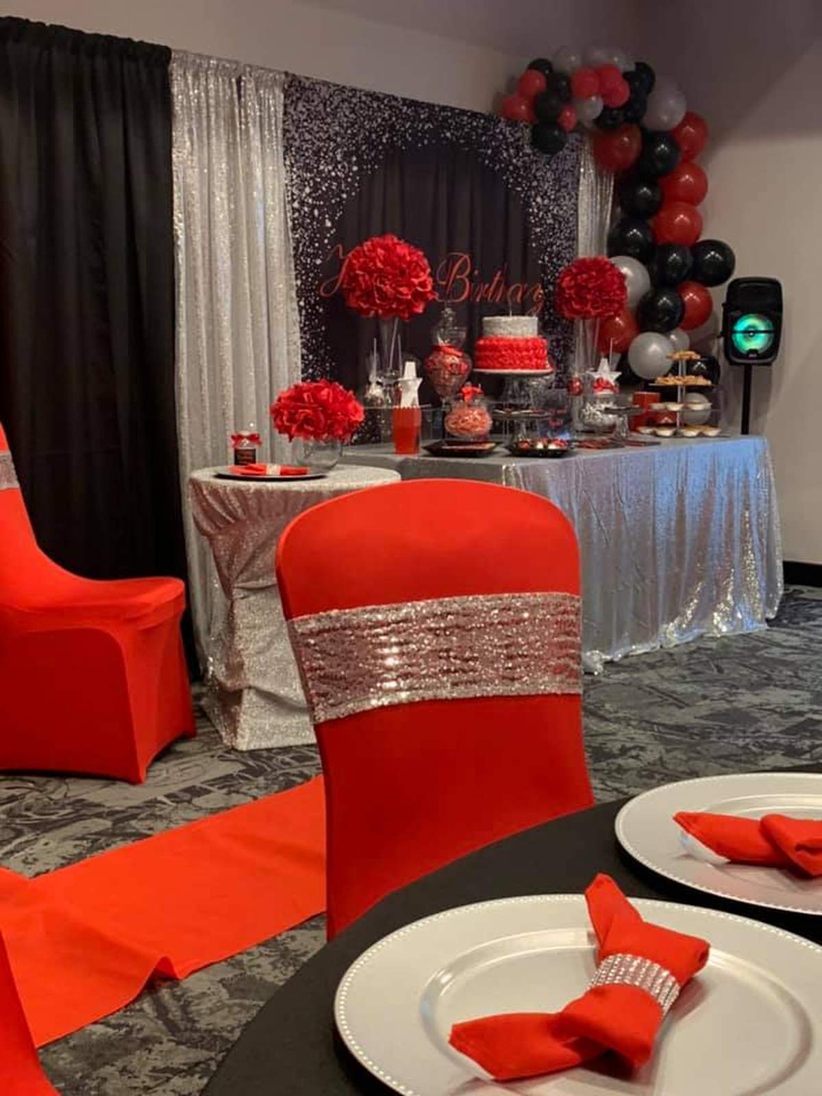 Red Carpet Theme Birthday Party Ideas | Photo 6 of 15 | Catch My Party