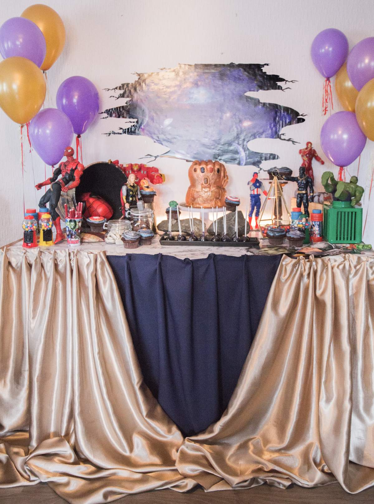 Infinity War Birthday Party Ideas | Photo 16 of 24 | Catch My Party