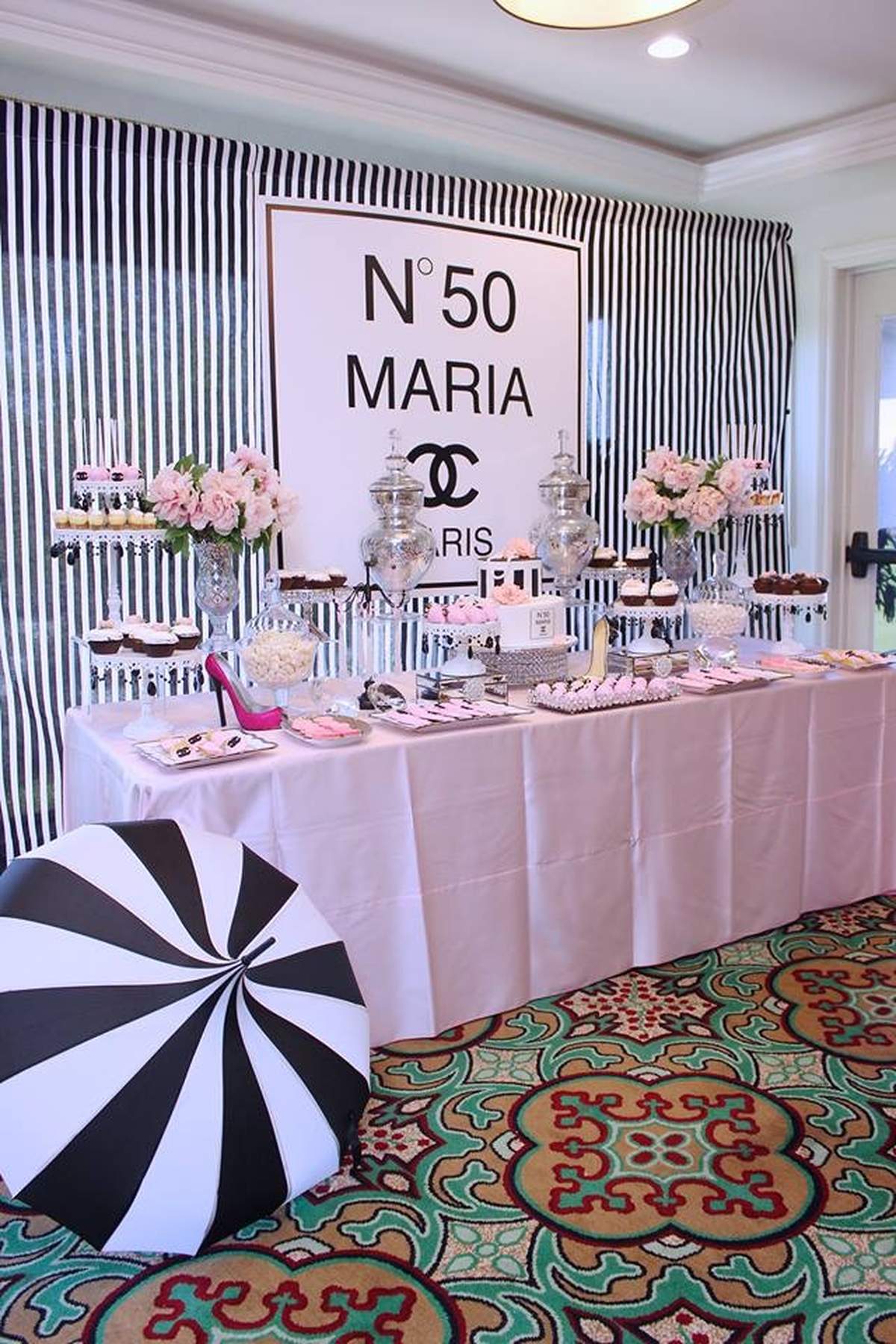 Chanel Birthday Party Ideas | Photo 21 of 22 | Catch My Party