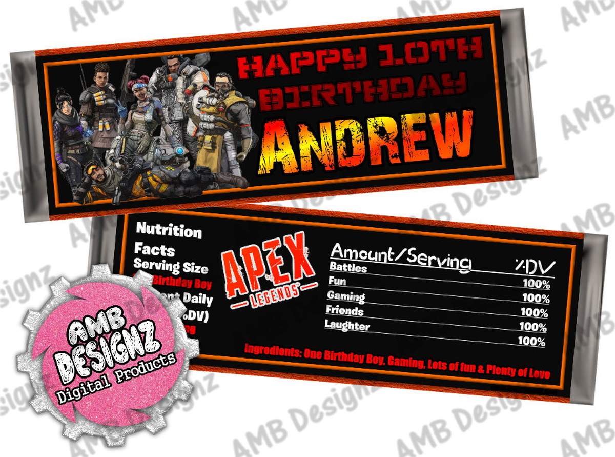 Apex Legends Birthday Party Ideas | Photo 14 of 15 | Catch My Party