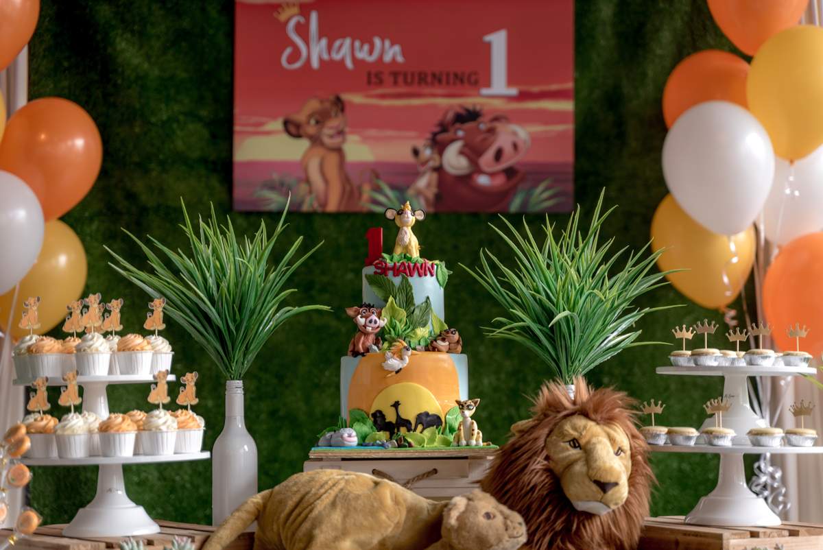 Simba & Friends Birthday Party Ideas | Photo 1 of 19 | Catch My Party