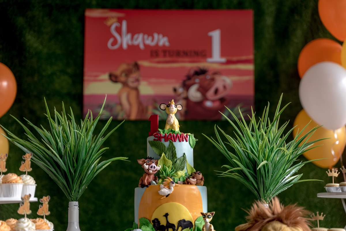 Simba & Friends Birthday Party Ideas | Photo 1 of 19 | Catch My Party