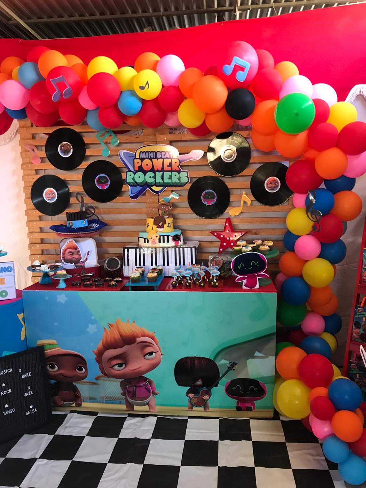 mini beat power rocker Birthday Party Ideas | Photo 1 of 6 | Catch My Party