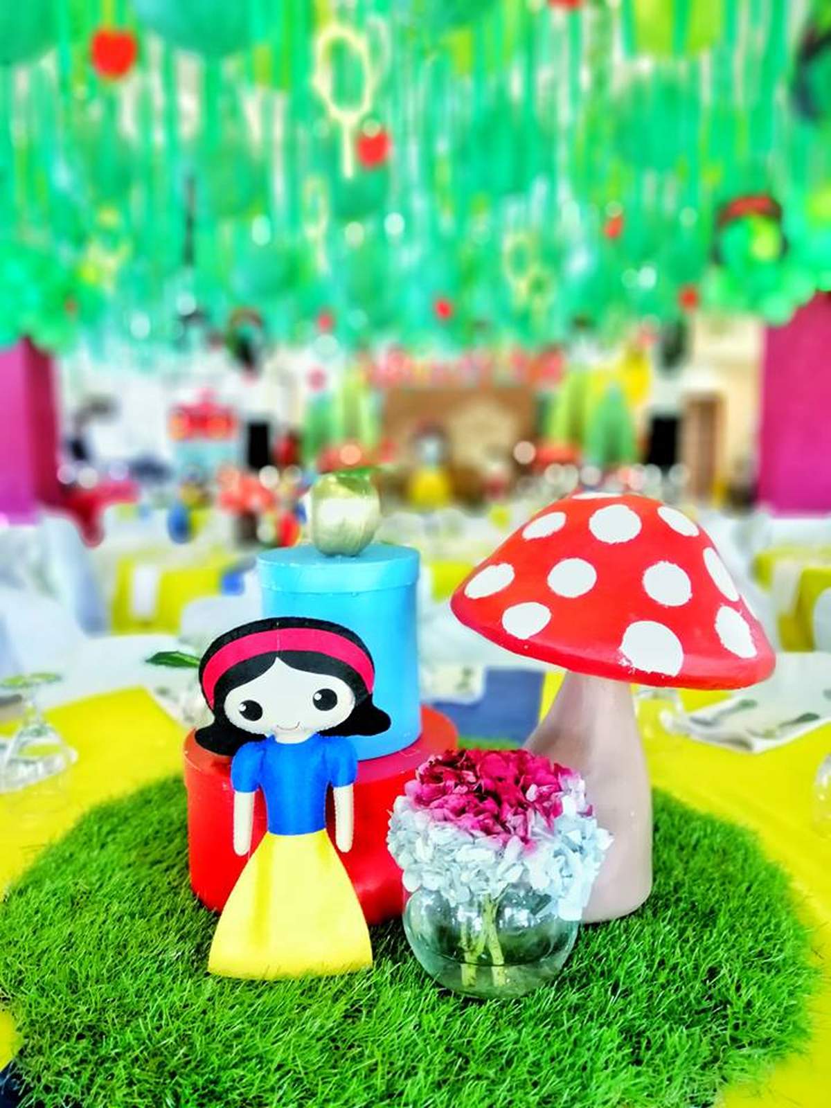 SNOWHITE AND THE SEVEN DWARFS THEMED PARTY Birthday Party Ideas | Photo ...