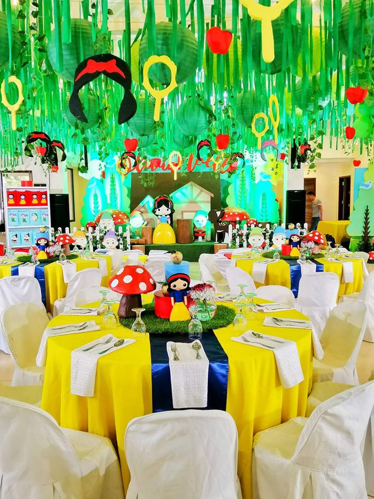 SNOWHITE AND THE SEVEN DWARFS THEMED PARTY Birthday Party Ideas | Photo ...