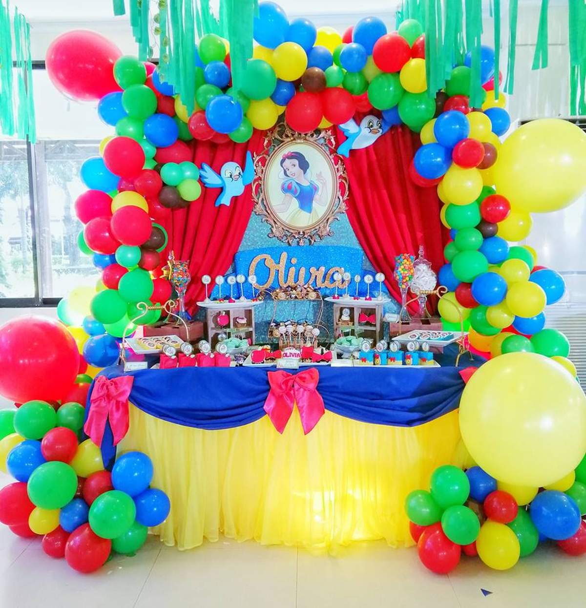 SNOWHITE AND THE SEVEN DWARFS THEMED PARTY Birthday Party Ideas | Photo ...