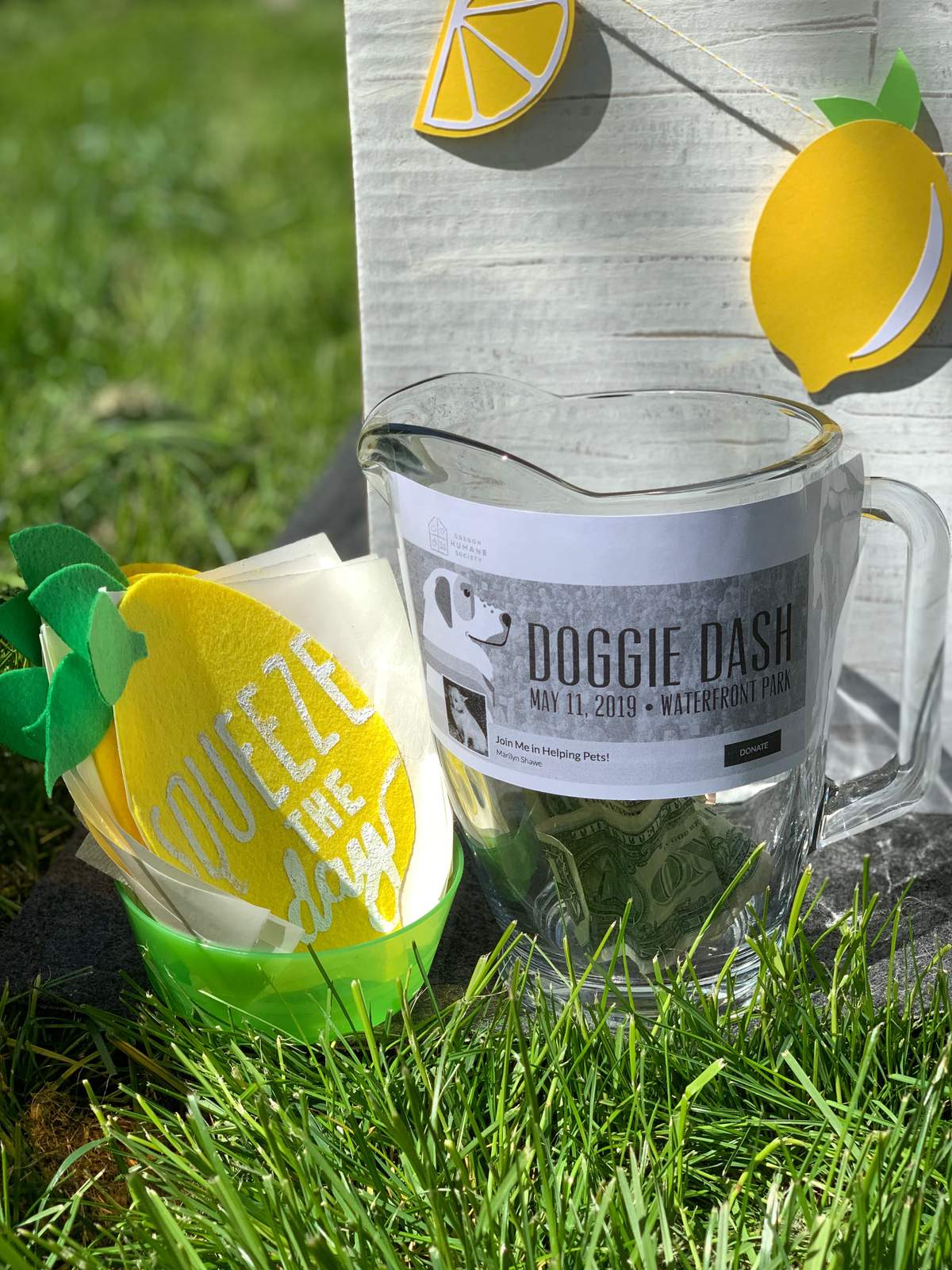 Lemonade Stand Donation Party Party Ideas | Photo 1 of 32 | Catch My Party