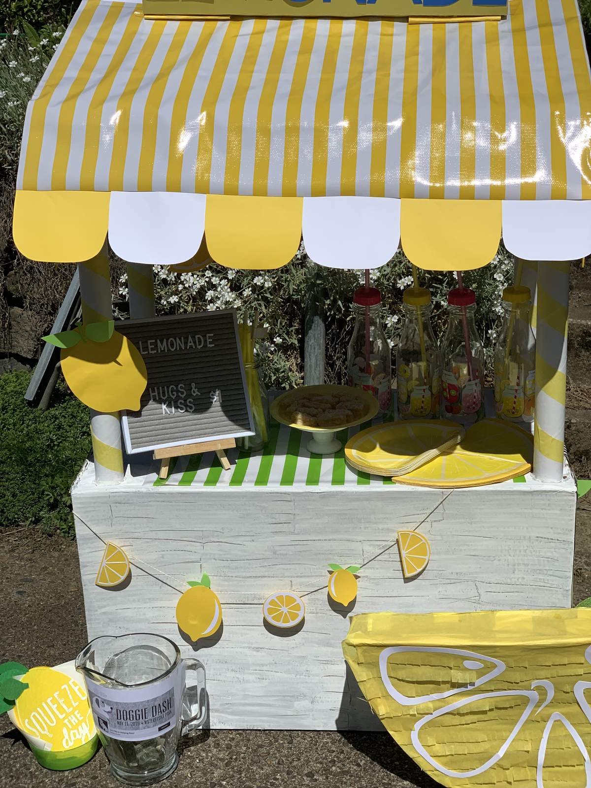 Lemonade Stand Donation Party Party Ideas | Photo 1 of 32 | Catch My Party